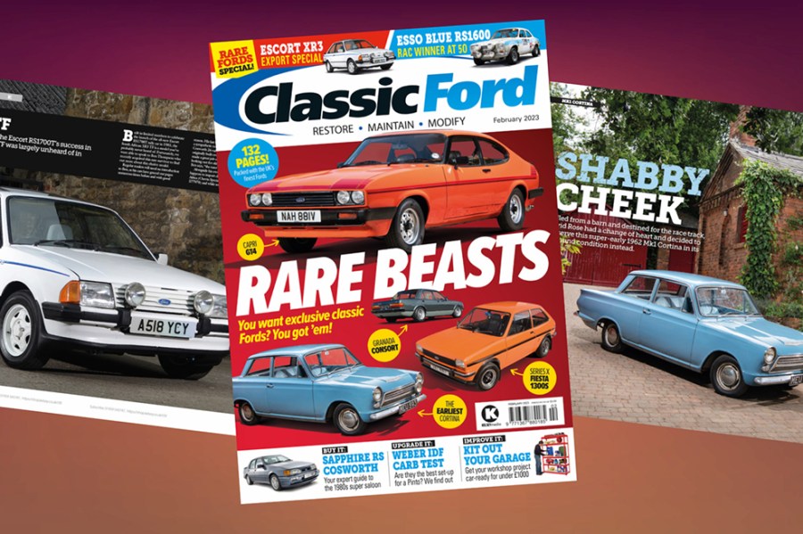 The Rare Beasts/February '23 issue of Classic Ford - CLASSIC FORD ...