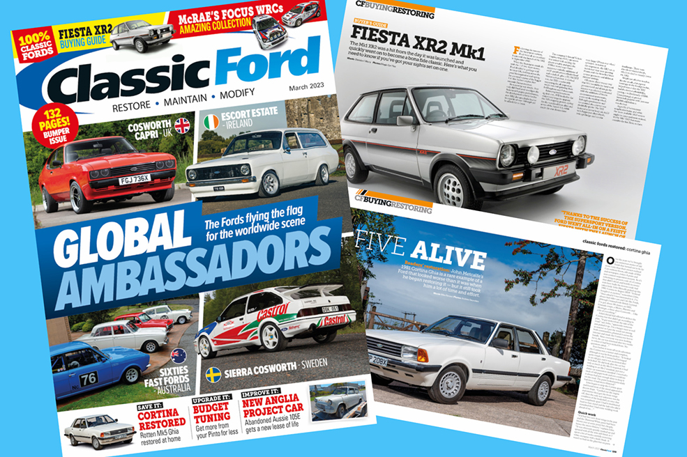 10 reasons to pick up the March issue of Classic Ford - Classics World