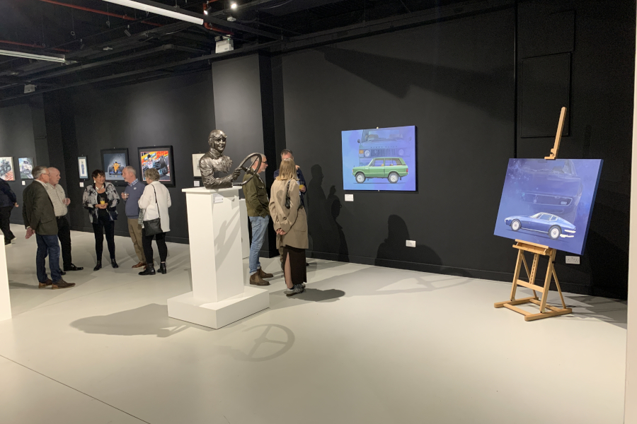 Automotive art at British Motor Museum - Classics World